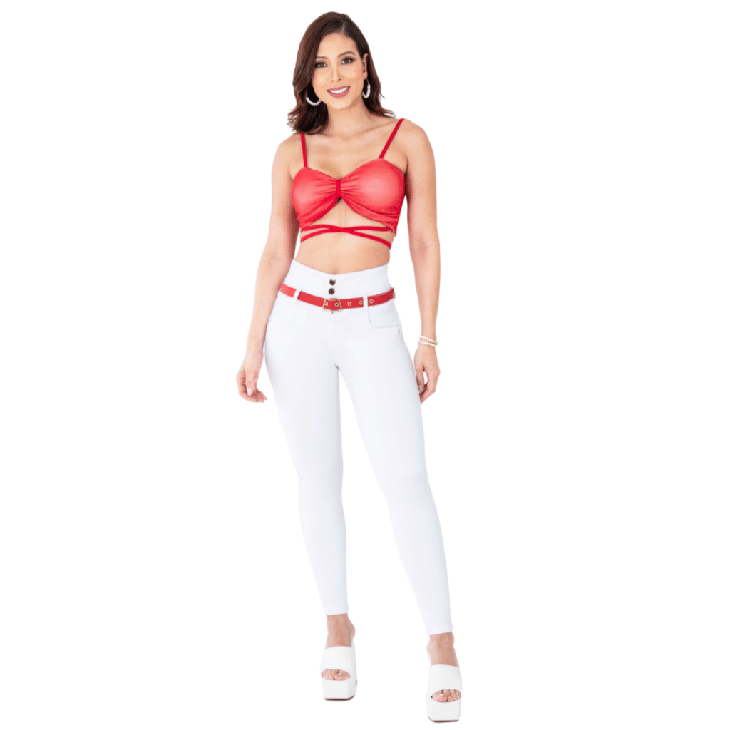Jeans Con Faja Interna - Ropa Colombiana