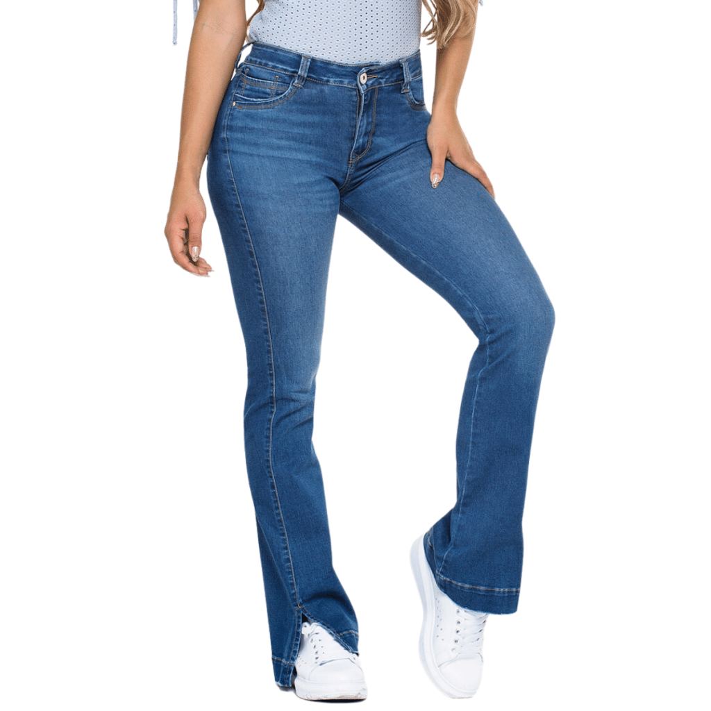Jean Tiro Alto Semicampana - T7000 - Ropa Colombiana